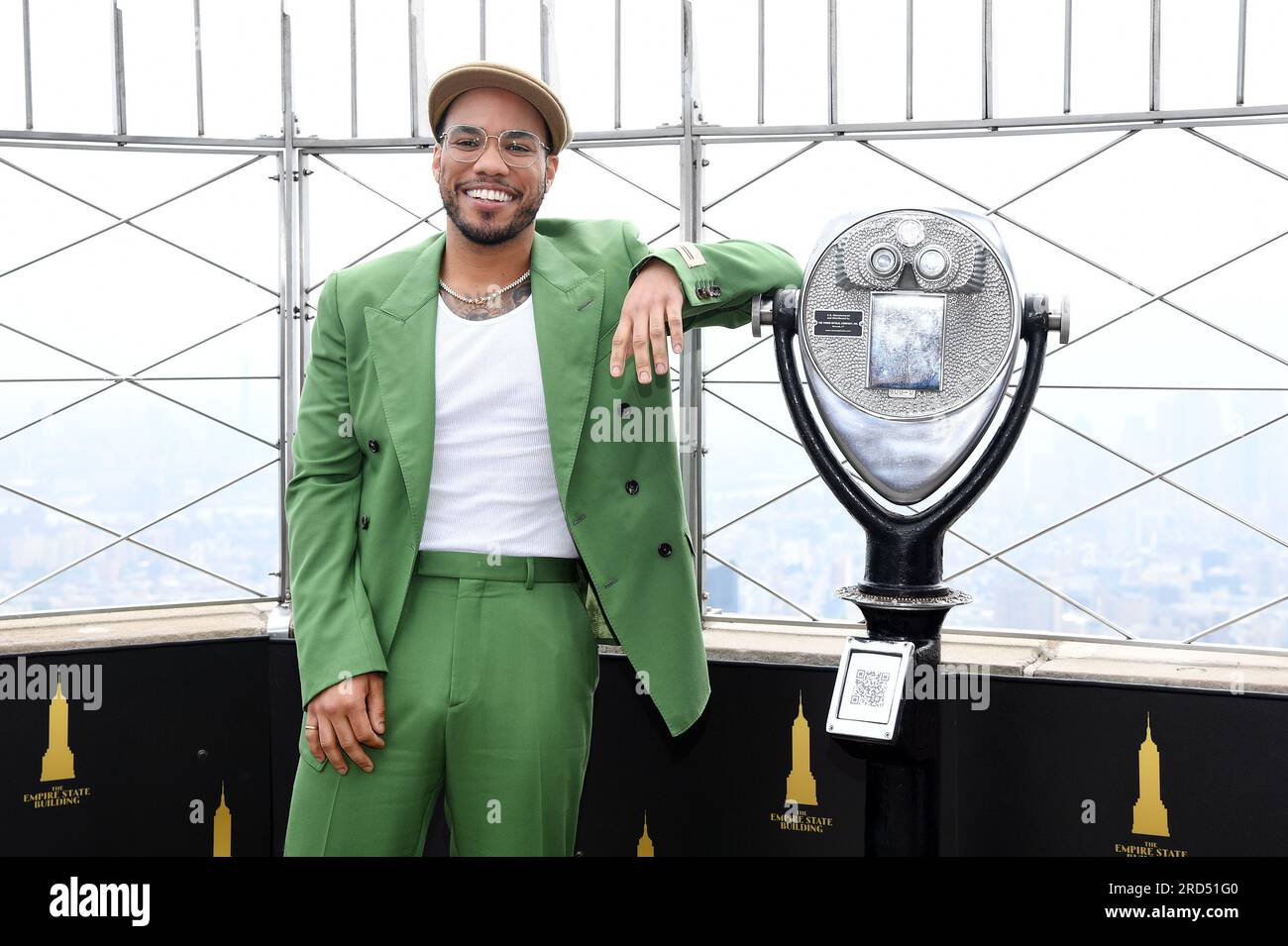 New York, USA. 18th July, 2023. Singer-songwriter and rapper Anderson ...