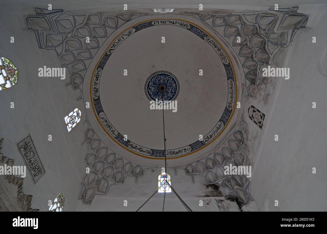 Hacerzade Ibrahim Bey Mosque was built in 1406 in Malkara, Turkey Stock ...