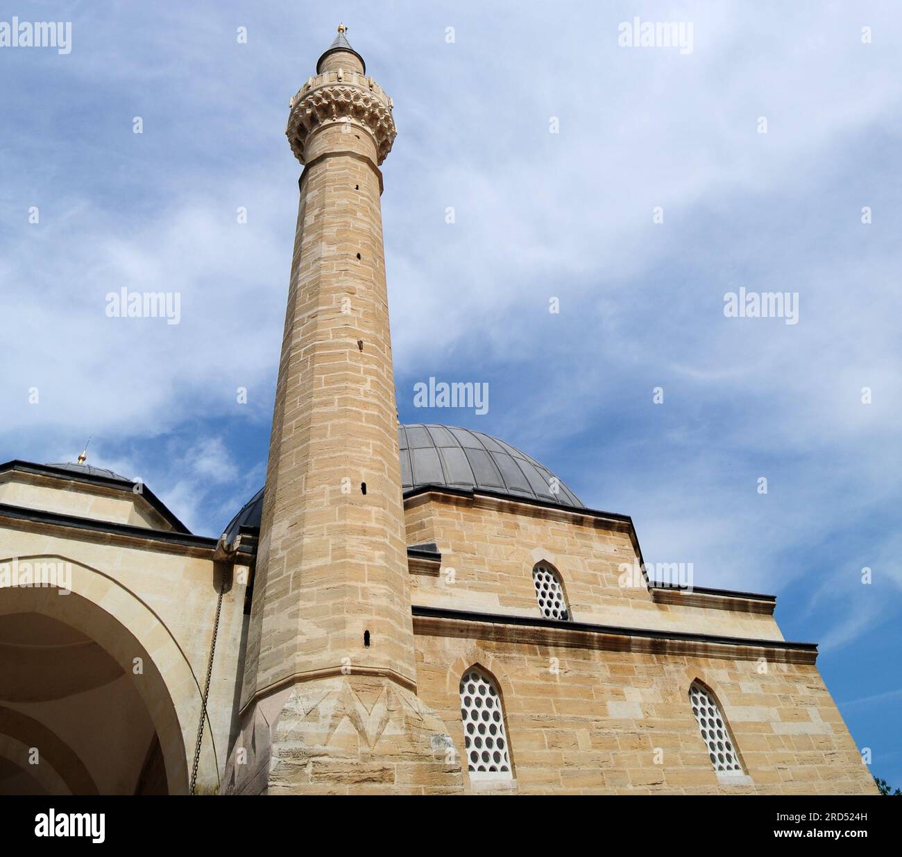 Gazi Omer Bey Mosque and Tomb in Malkara, Turkey, was built in 1488 ...