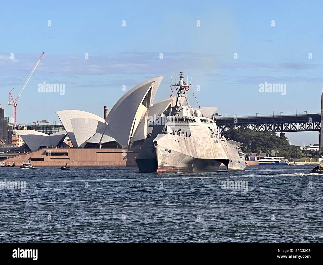 Sydney, Australia. 18th July, 2023. The U.S. Navy Independence-variant ...