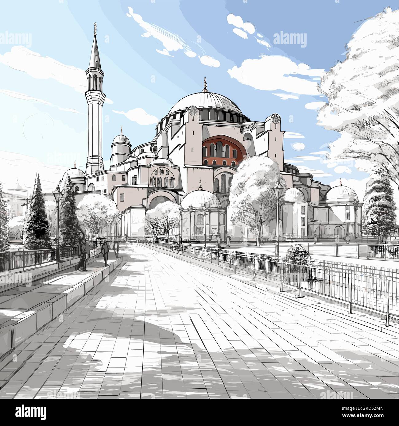 Hagia Sophia Sketch