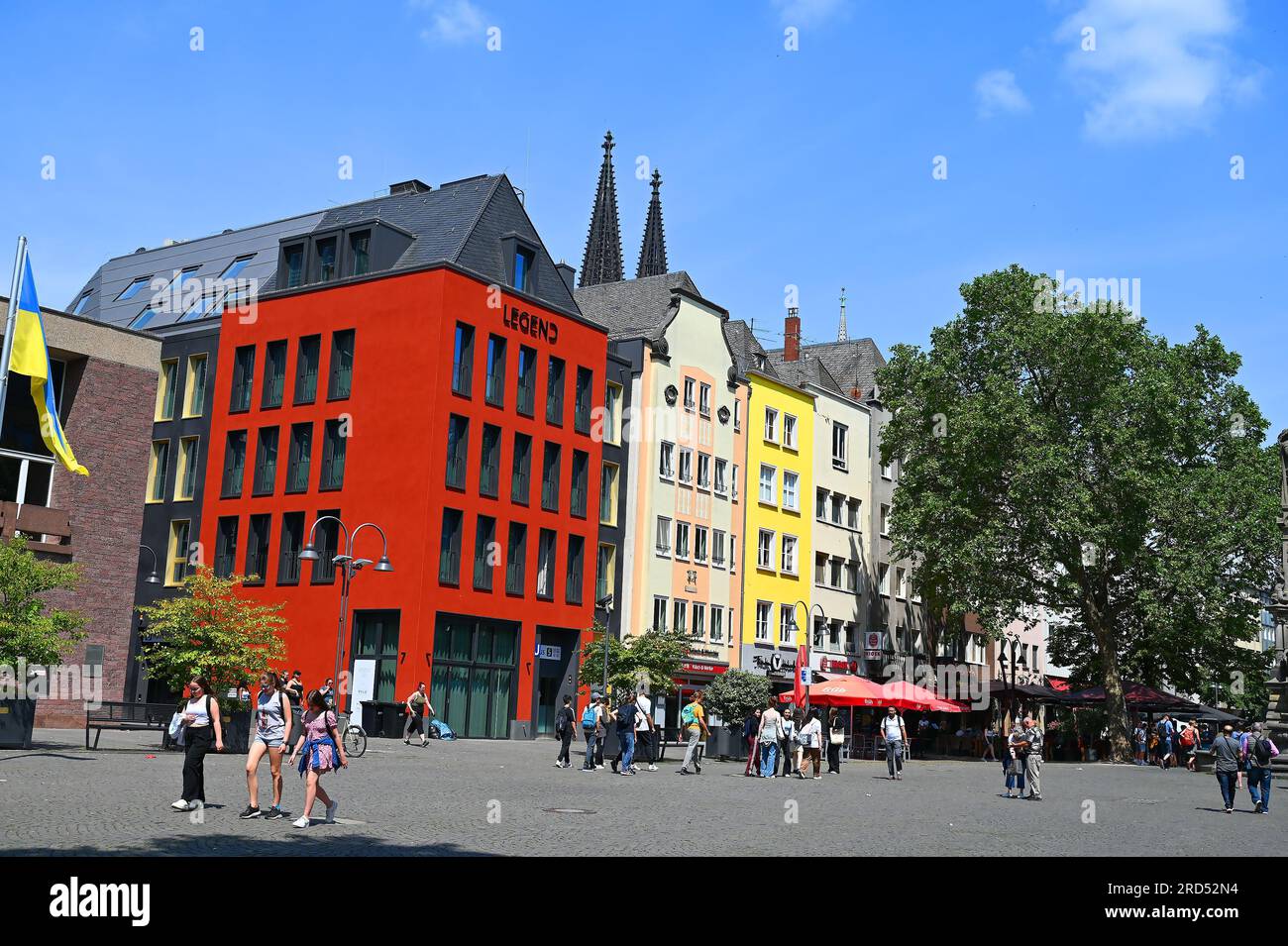 The Cologne Cathedral is the deserving center place of tourism in this ...