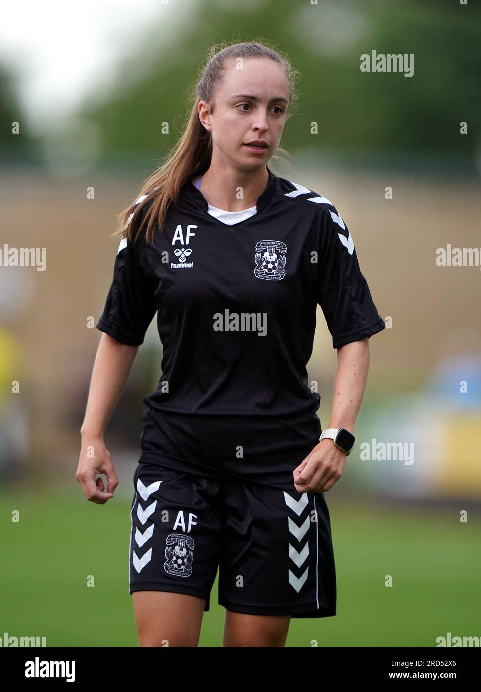 Coventry City Sports Scientist Abbie Forman during the pre-season ...