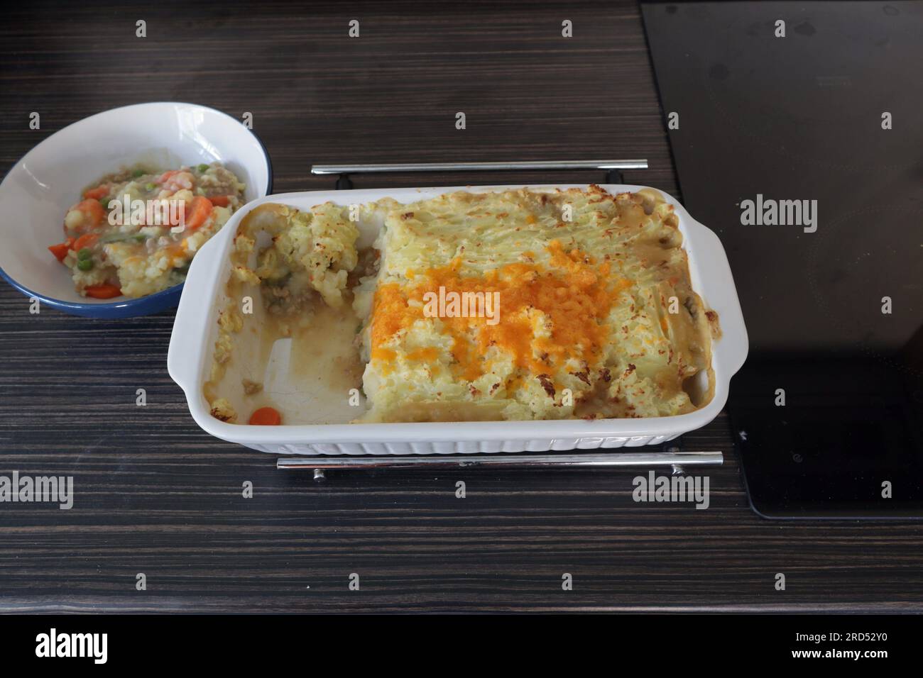 Vegetarian Cottage Pie Mmmmmm Stock Photo - Alamy