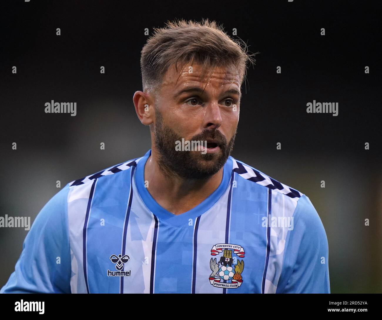 Coventry City's Matthew Godden during the pre-season friendly match at ...