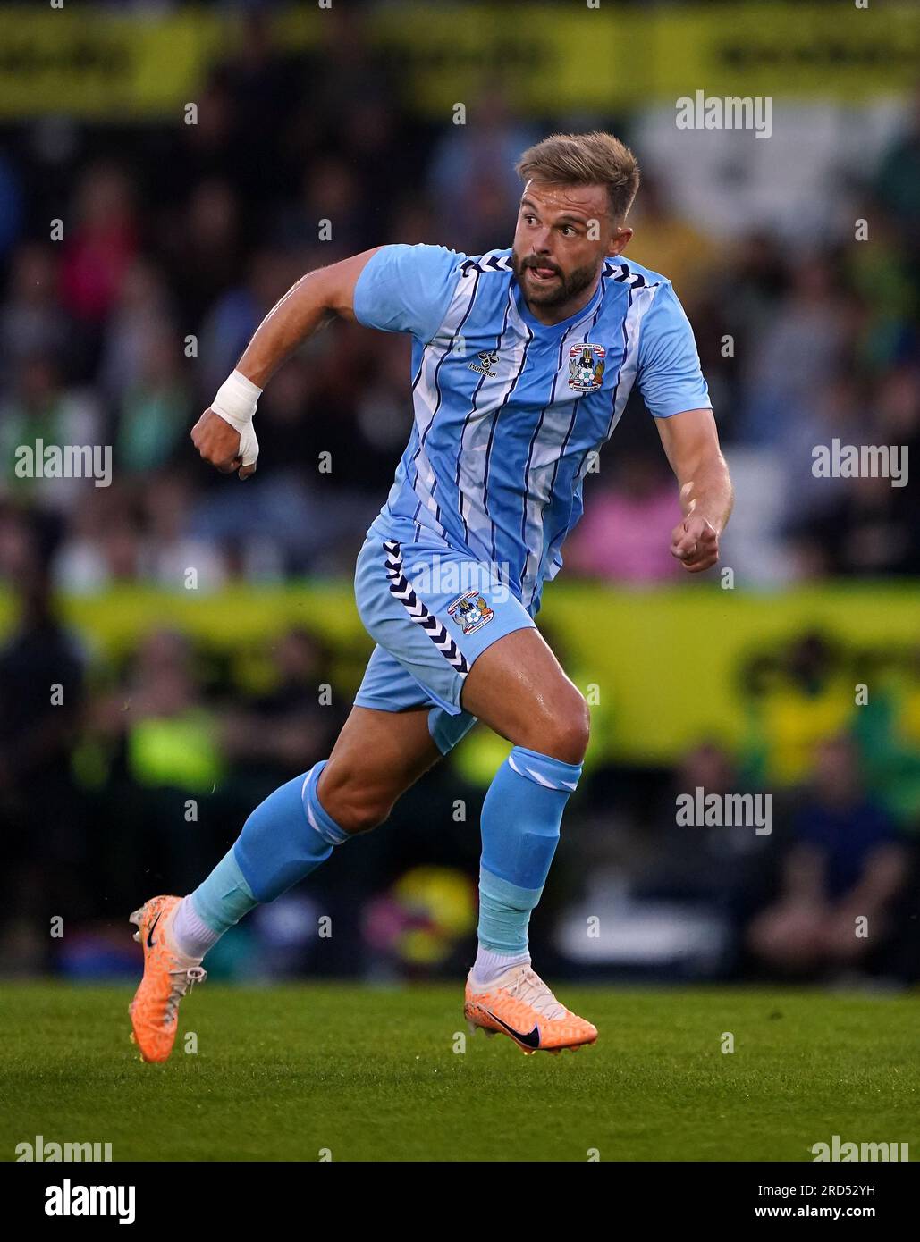 Coventry City's Matthew Godden during the pre-season friendly match at ...