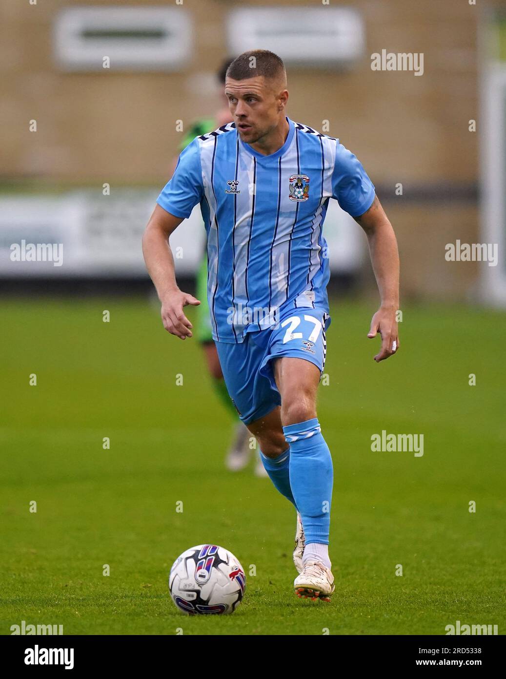 Coventry City's Jake Bidwell during the pre-season friendly match at ...