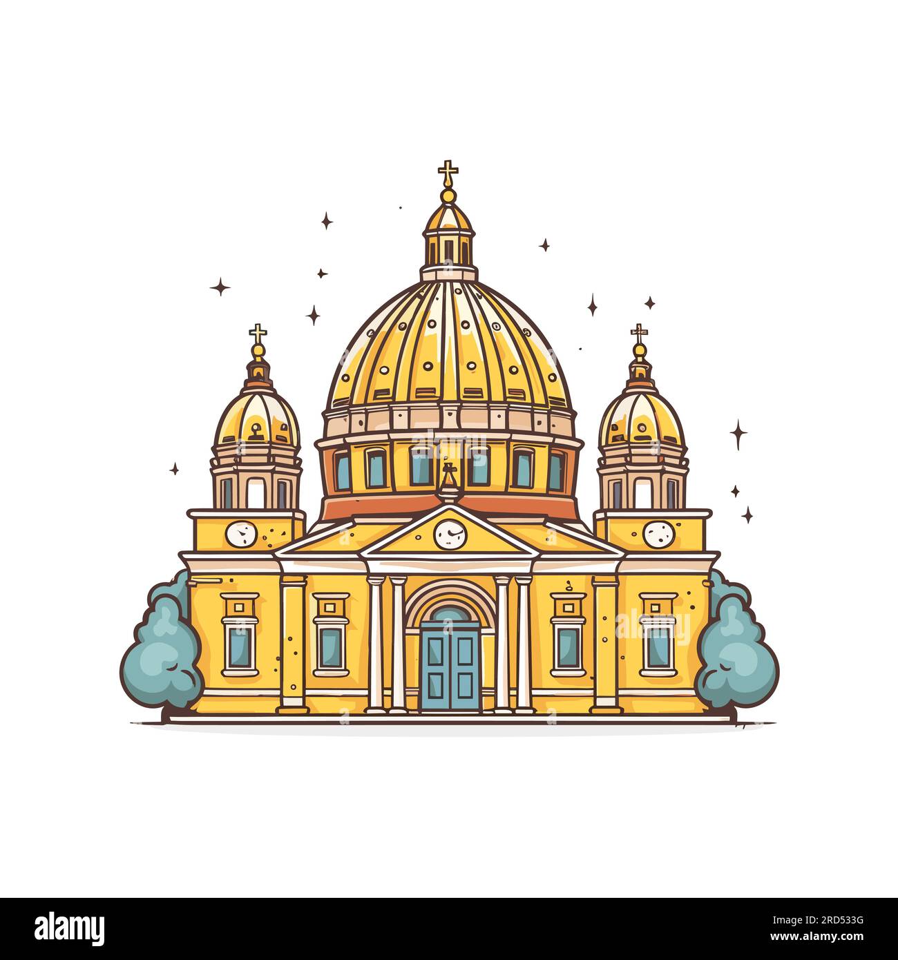 St peters basilica Cut Out Stock Images & Pictures - Alamy