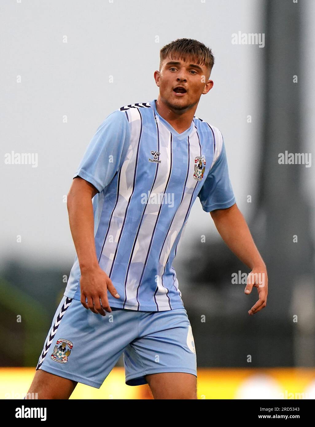 Coventry City's Callum Perry during the pre-season friendly match at ...