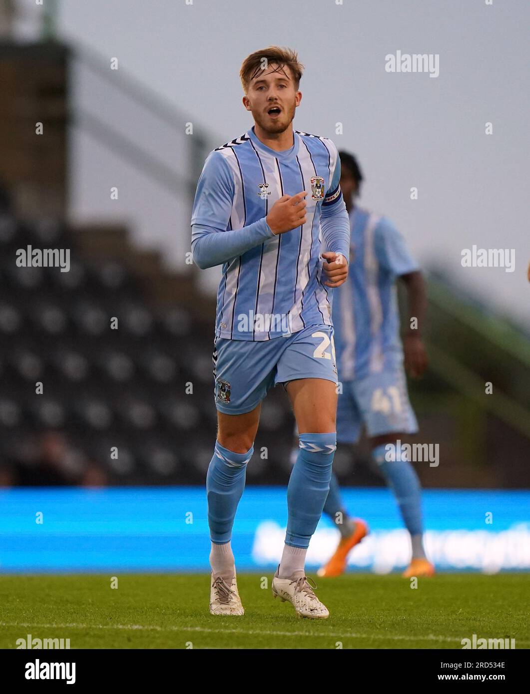 Coventry City's Josh Eccles during the pre-season friendly match at The ...