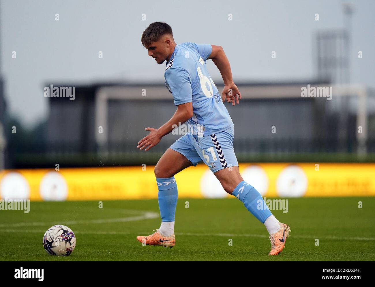 Coventry City's Callum Perry during the pre-season friendly match at ...