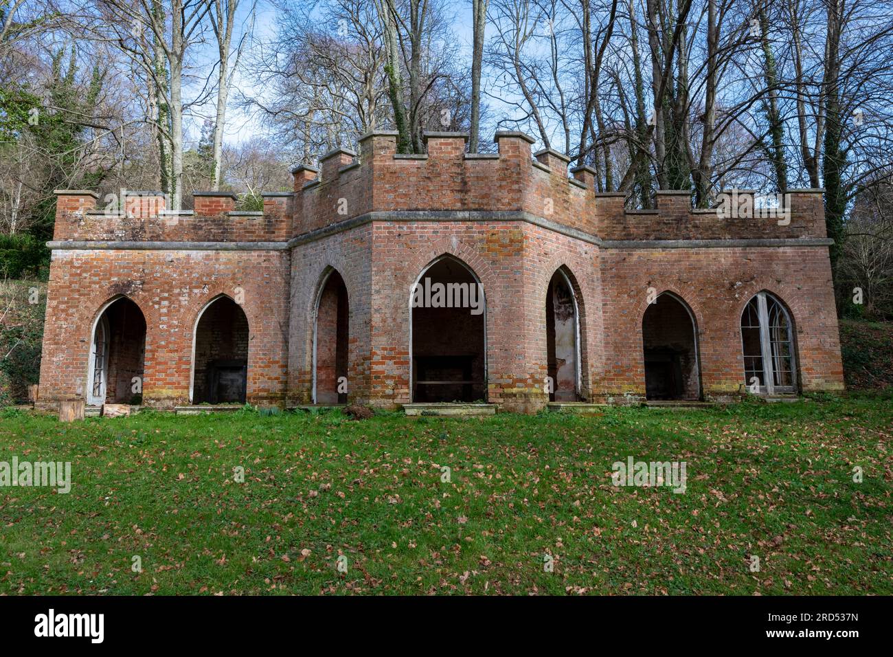 Powderham castle garden hi-res stock photography and images - Alamy