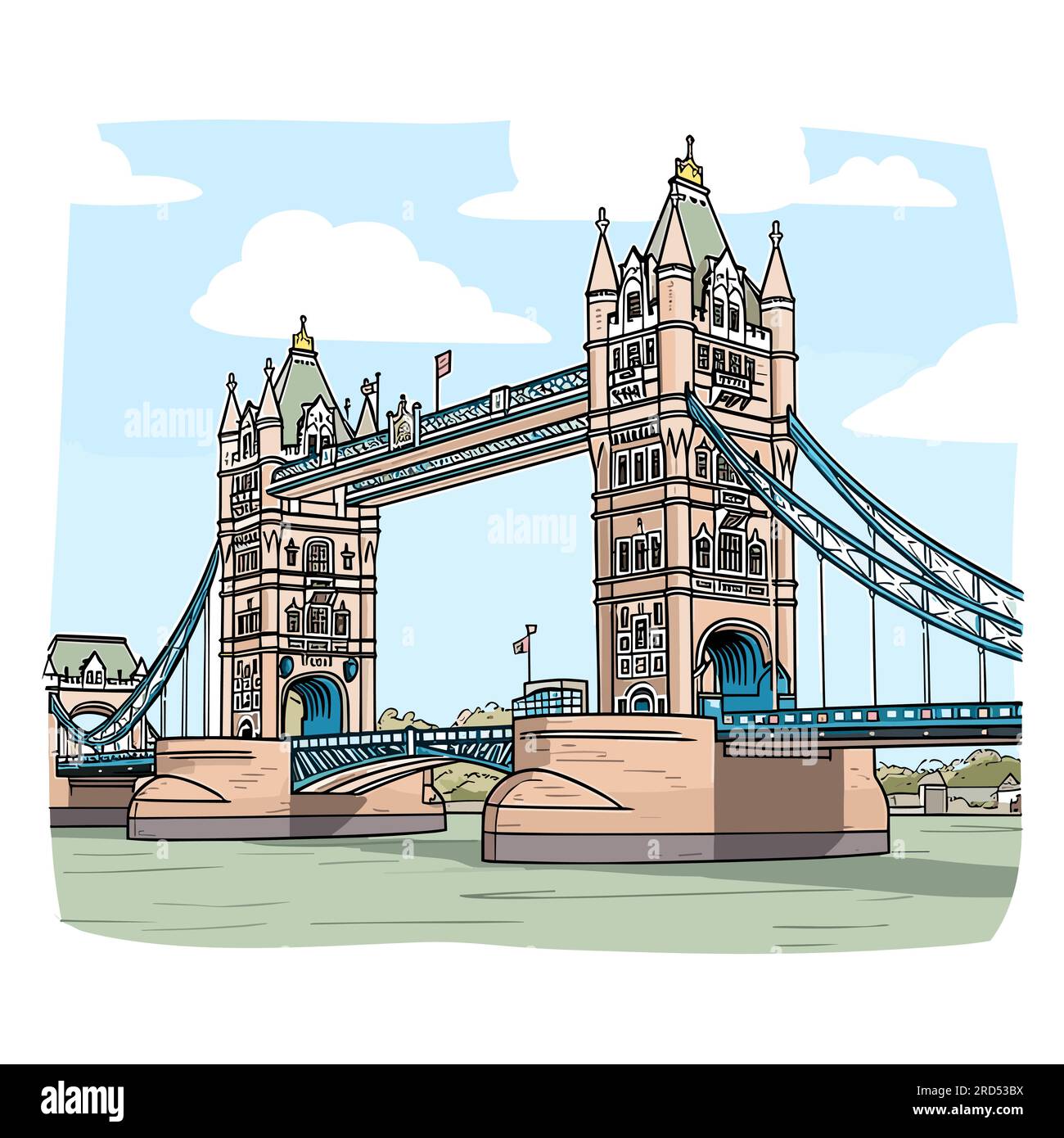 Holiday destination of great britain Stock Vector Images - Alamy