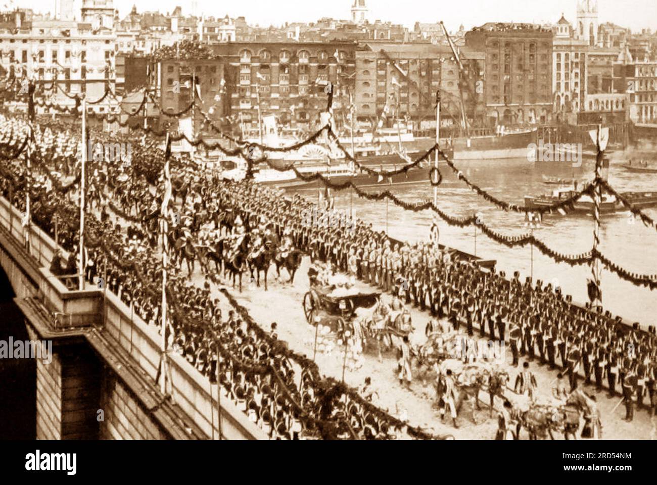 The Queen's Carriage, Queen Victoria's Diamond Jubilee, London, 1897 ...