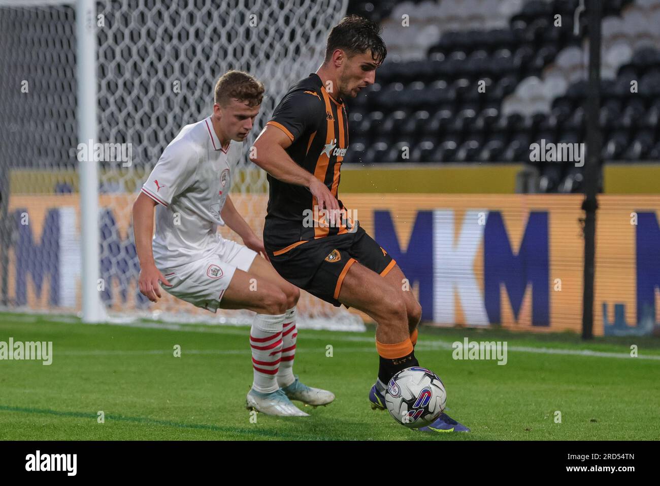 Ryan Longman #16 of Hull City in action during the Pre-season friendly ...