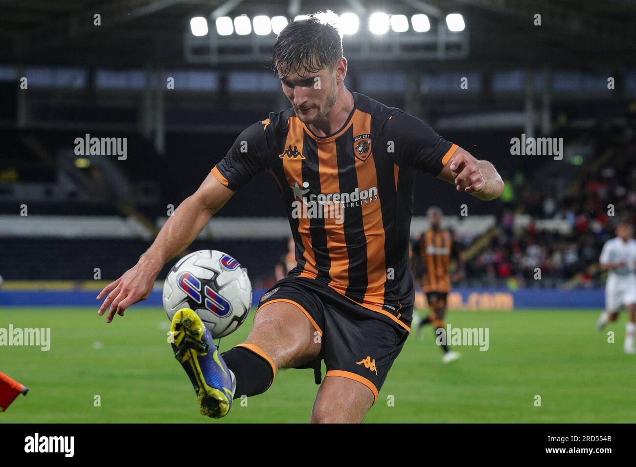 Ryan Longman #16 of Hull City in action during the Pre-season friendly ...