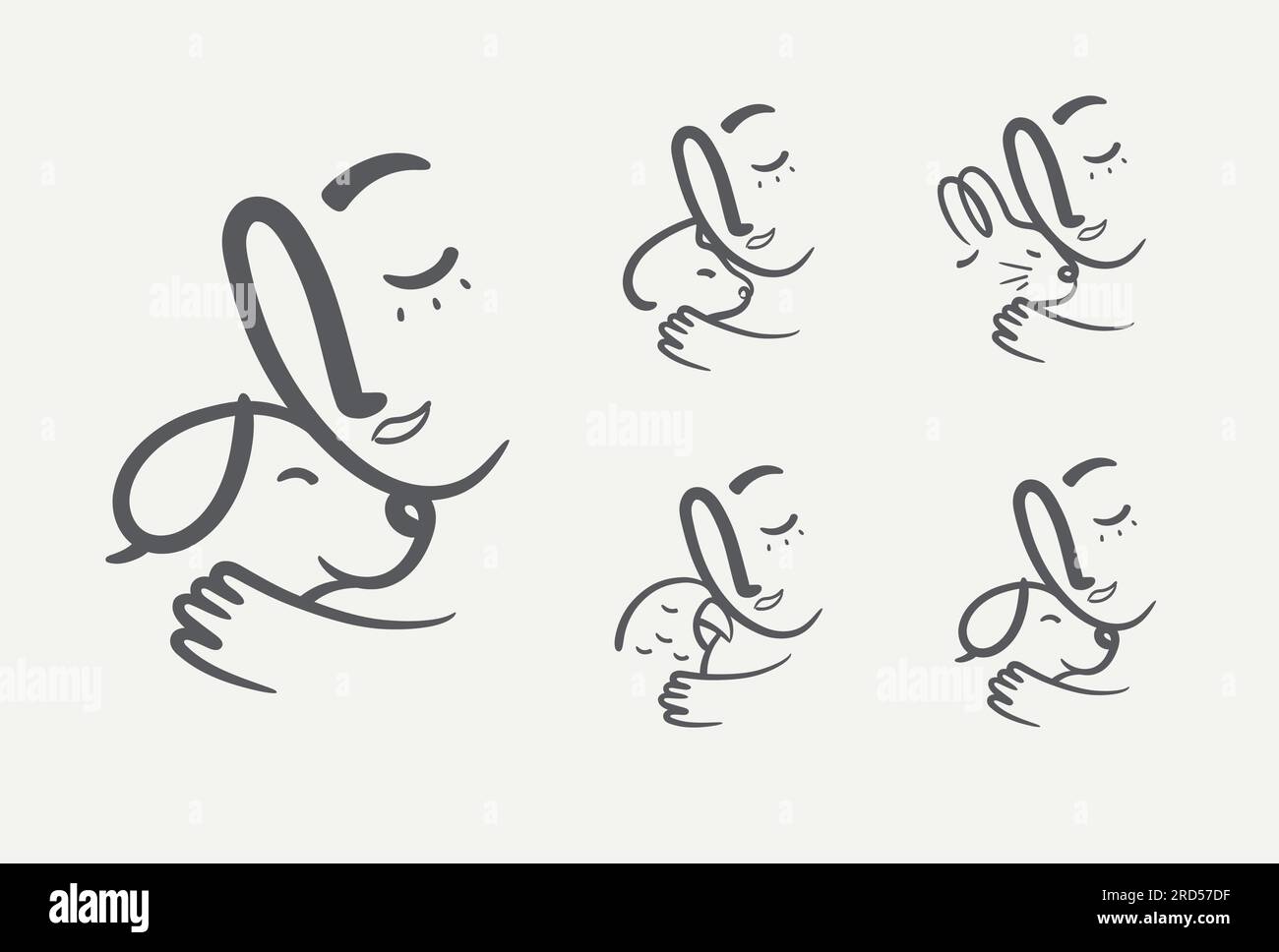 Grey vet bed Stock Vector Images - Alamy