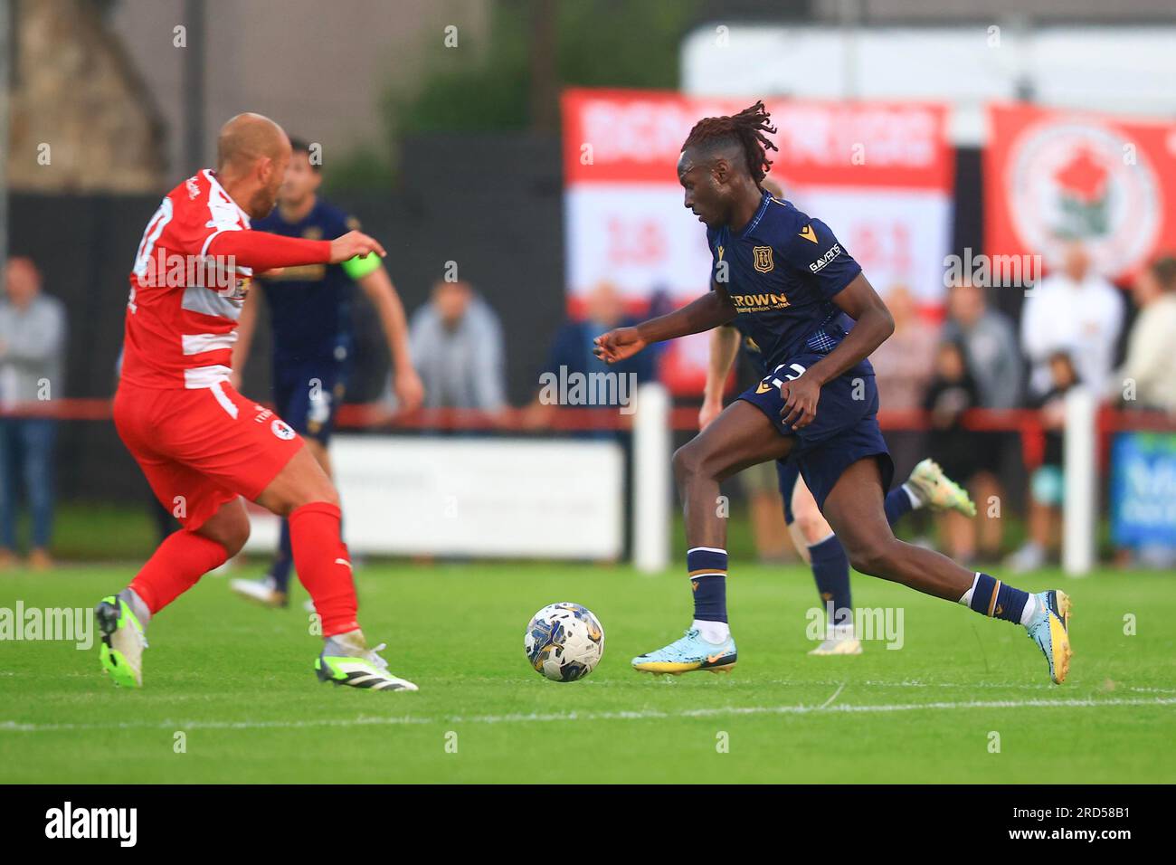 18th July 2023; New Dundas Park, Bonnyrigg, Midlothian, Scotland ...