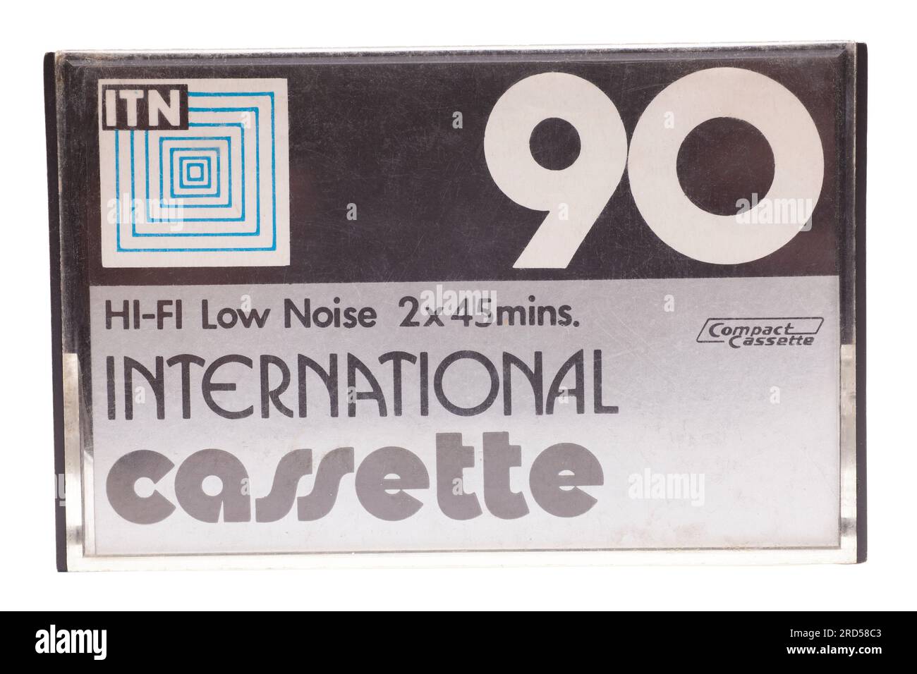 Audio cassette tape International Cassette C90 (ITN). Hi-Fi Low Noise ...