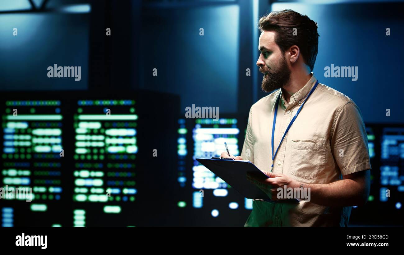 Data facility storing massive hi-res stock photography and images - Alamy