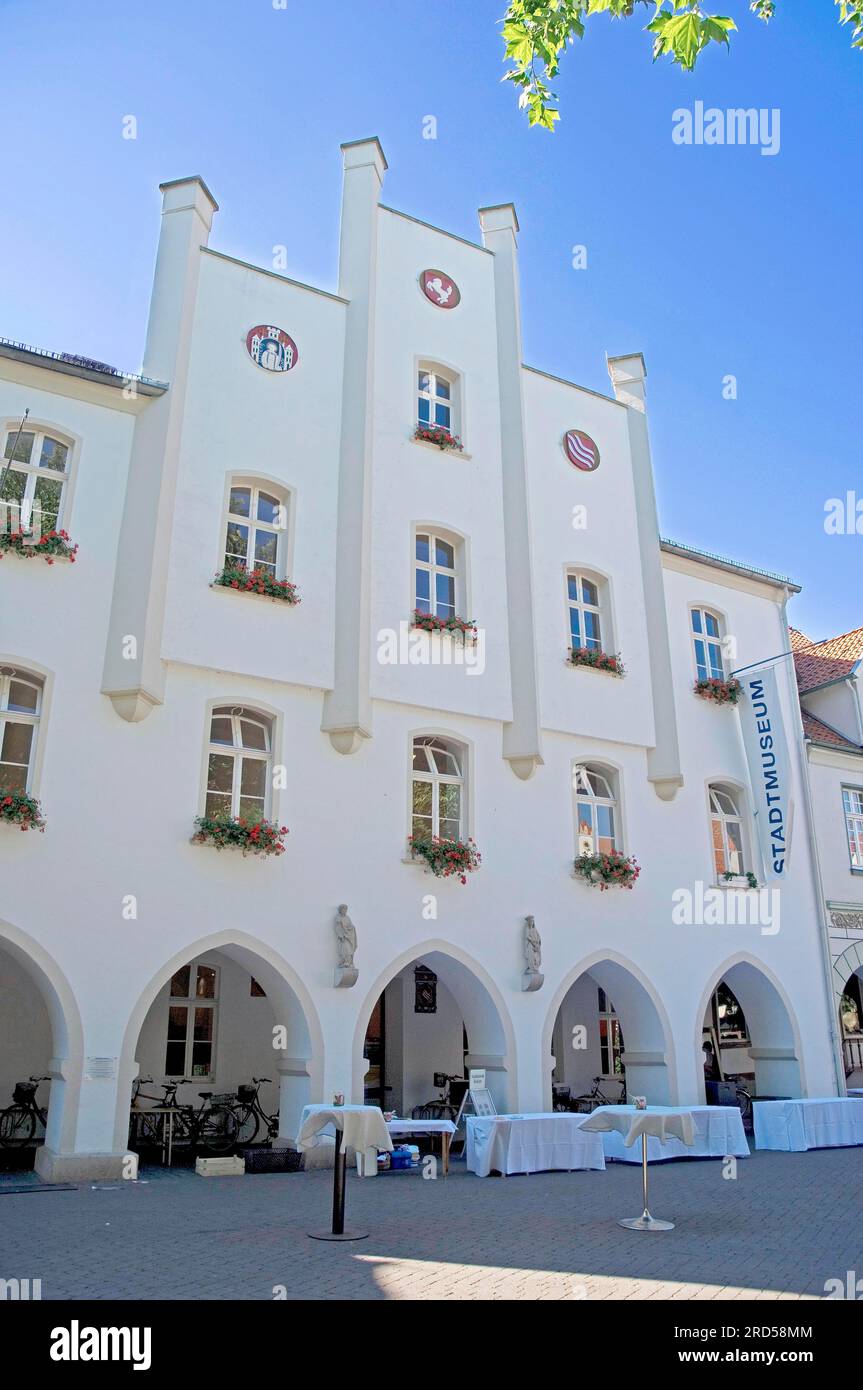City Museum, former City Hall, Beckum, Muensterland, North Rhine ...