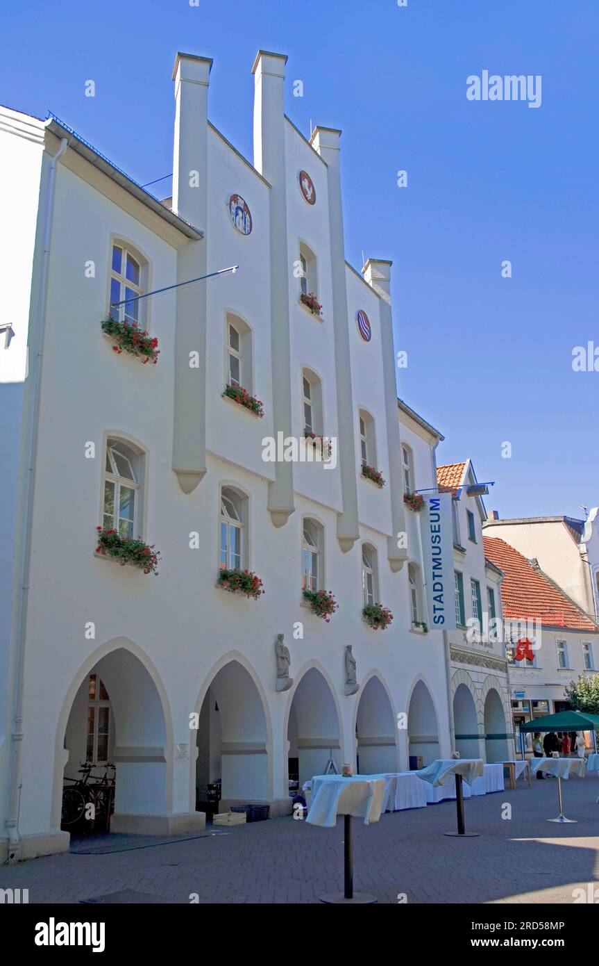 City Museum, former City Hall, Beckum, Muensterland, North Rhine ...