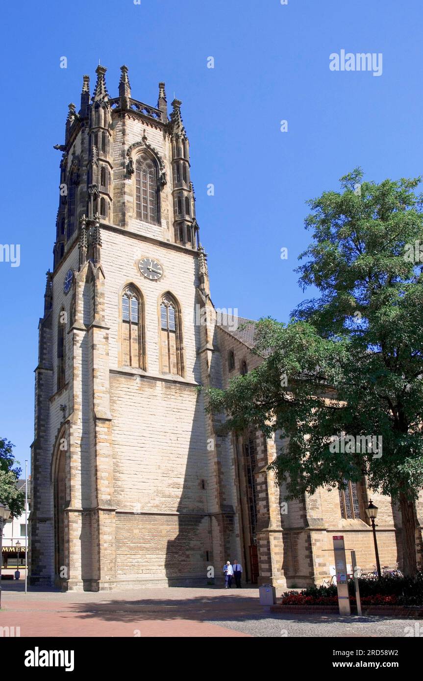 St. Johannes Church, Oelde, Muensterland, North Rhine-Westphalia ...