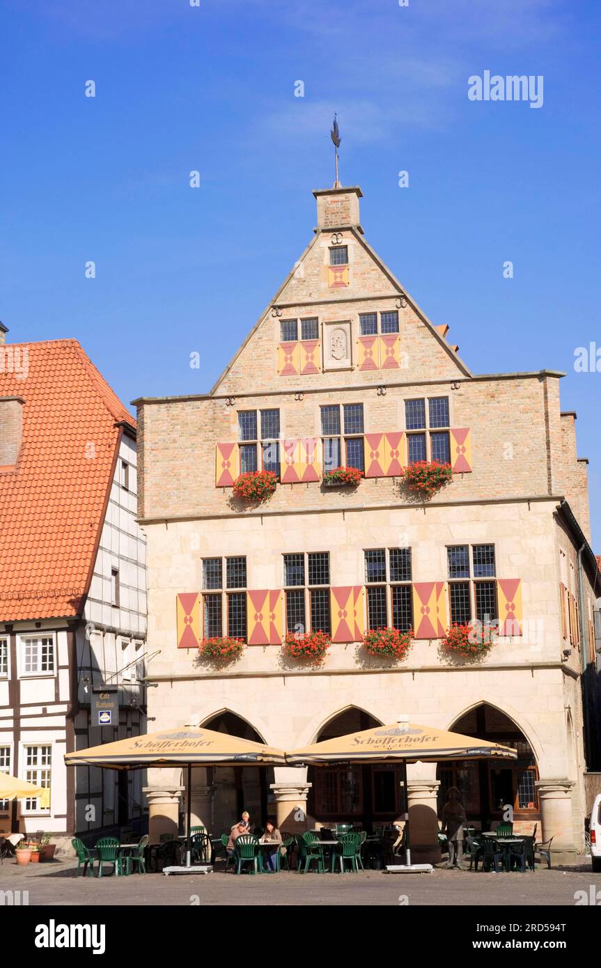 Old Town Hall, Werne, North Rhine-Westphalia, Germany Stock Photo - Alamy