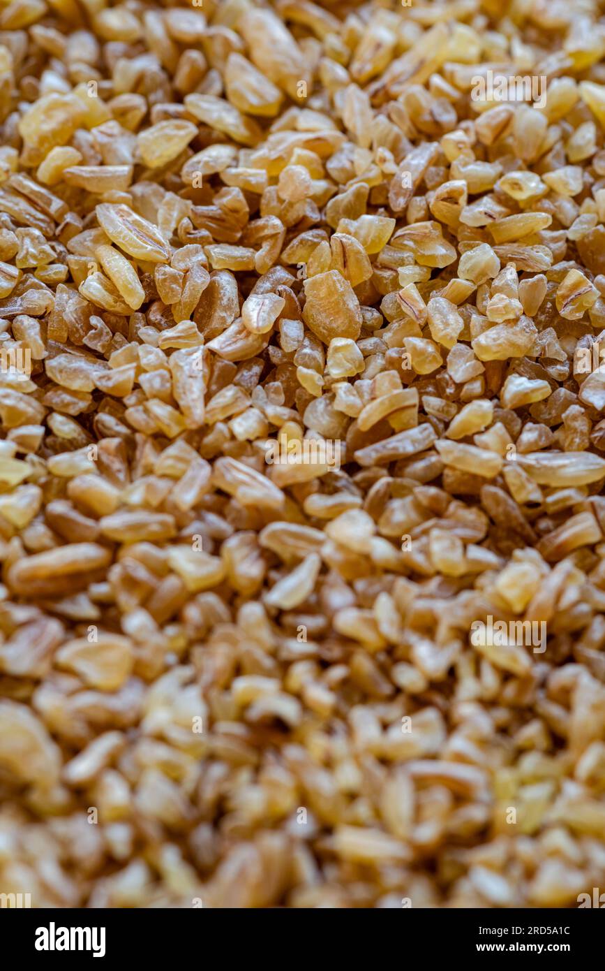Raw bulgur heap hi-res stock photography and images - Alamy