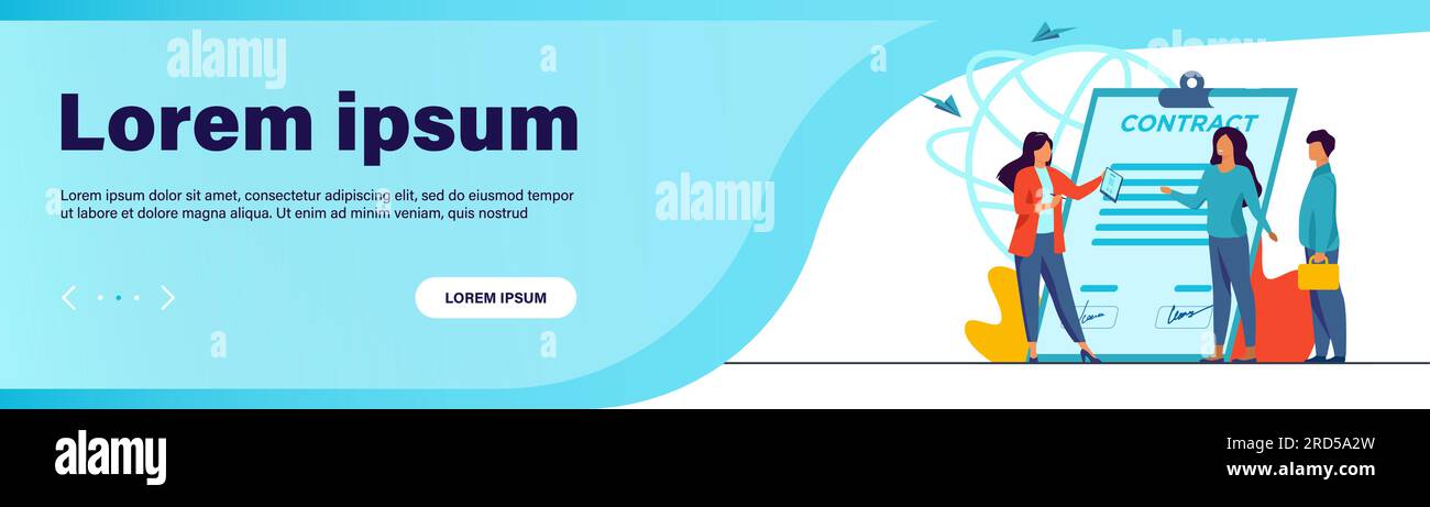 Meeting partners Stock Vector Images - Alamy