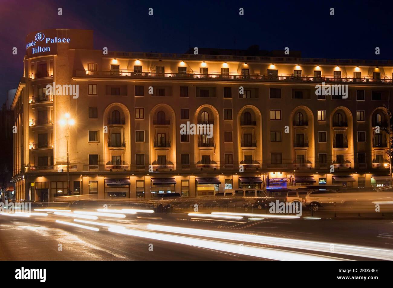 Hotel Athenee Palace Hilton, Bucharest, Romania Stock Photo - Alamy
