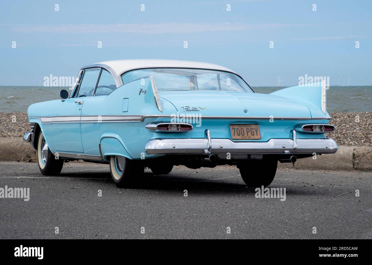 1959 Plymouth Fury full size classic American family car Stock Photo ...