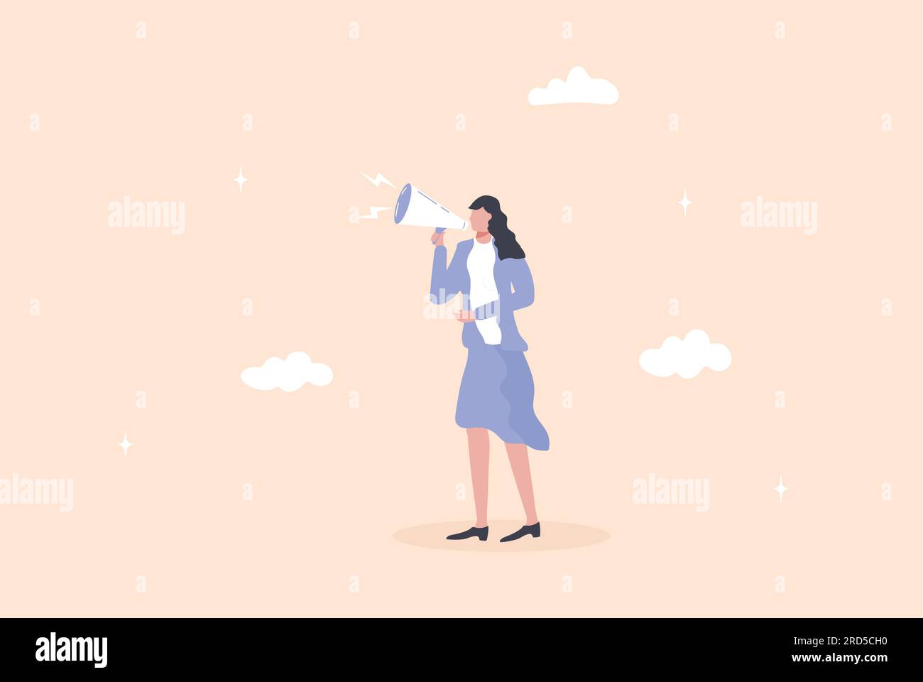 Woman ask questions and get answers. Online support center. FAQ ...