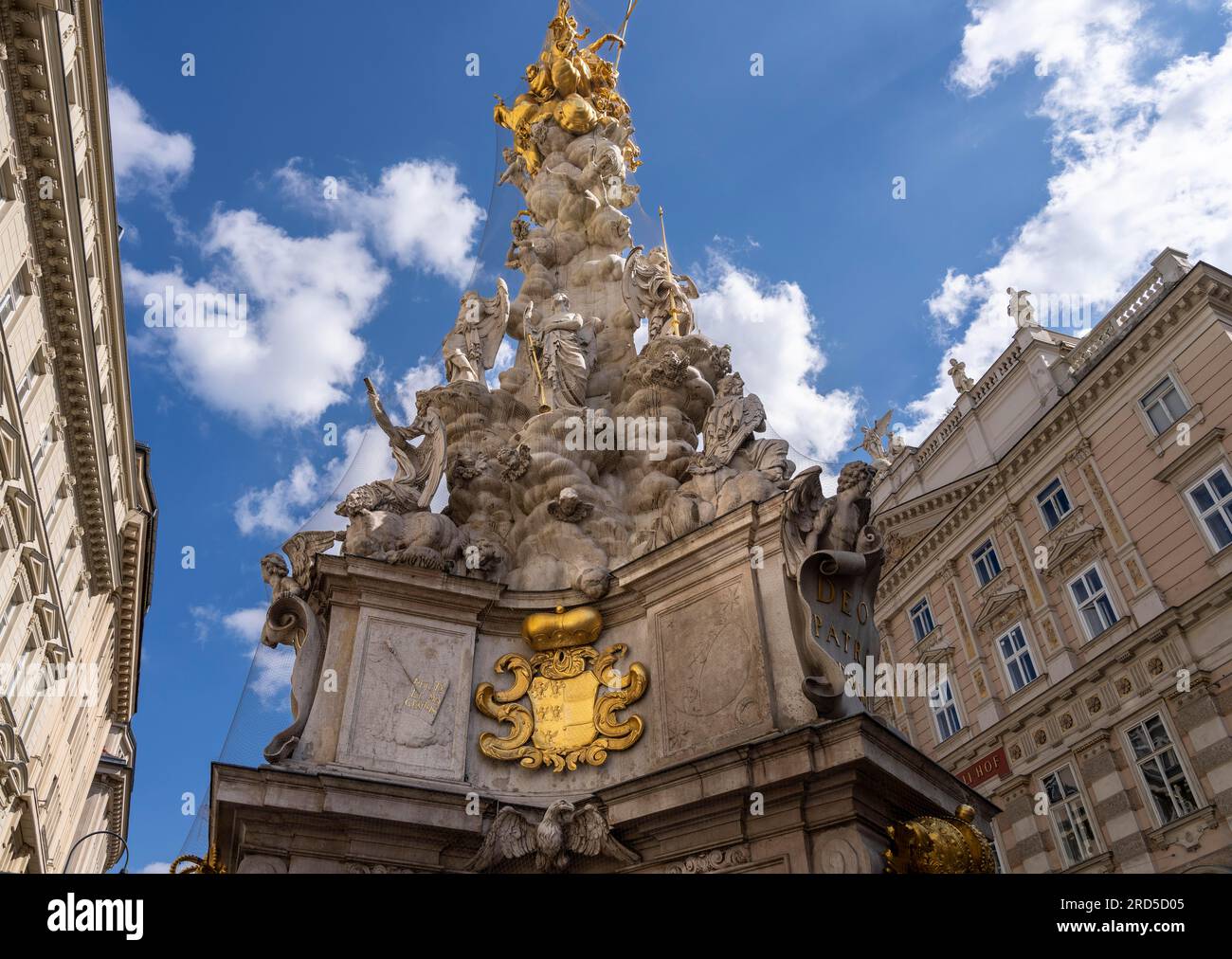 Vienna Plague Column, Trinity Column, Vienna Austria Stock Photo - Alamy