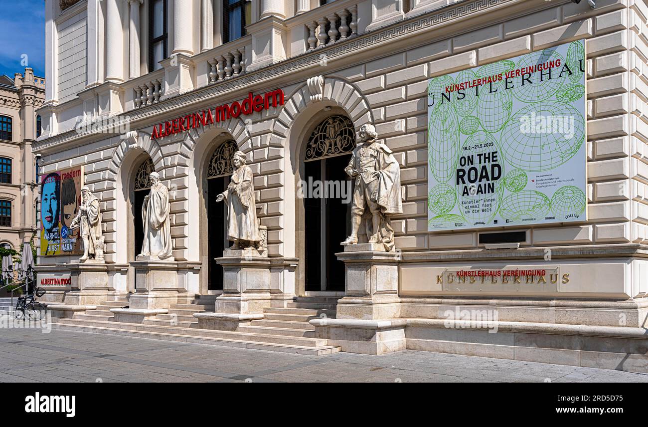 Albertina Modern, Museum of Contemporary Art, Kuenstlerhaus am ...