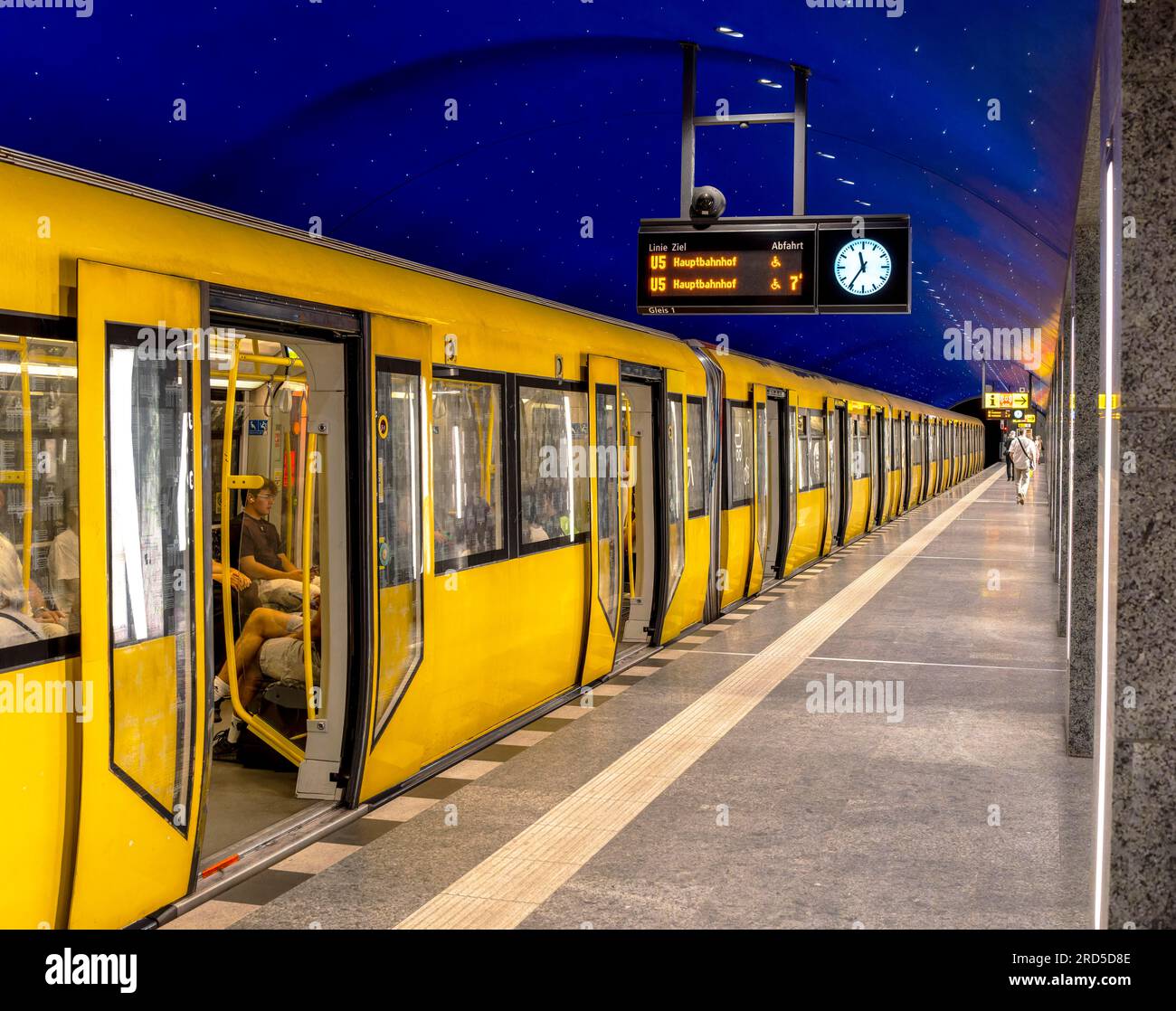 The new Museumsinsel station, U5 line, Berlin, Germany Stock Photo - Alamy