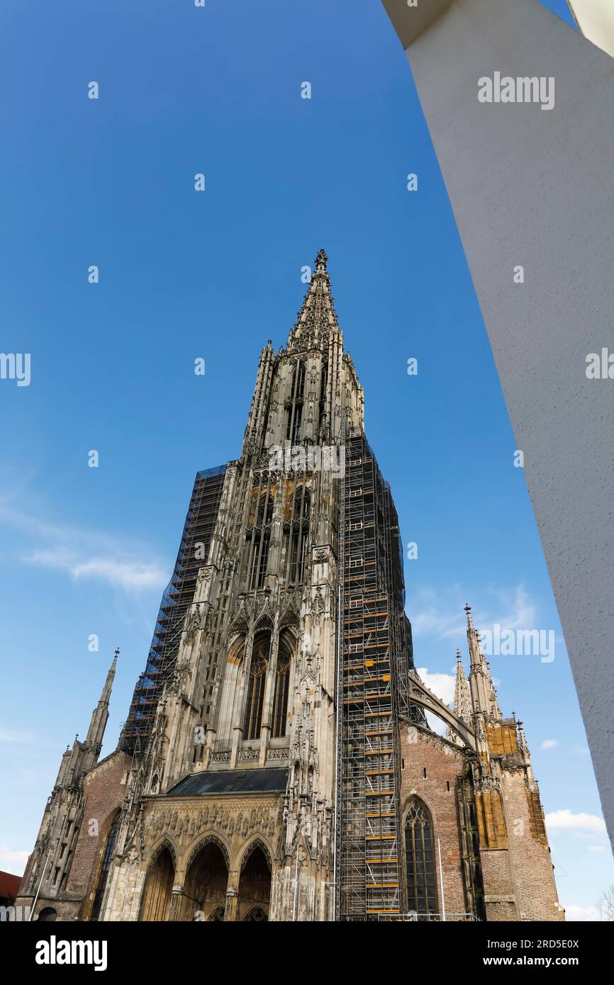 Ulm Cathedral, west tower, Cathedral of Our Lady in Ulm, Gothic ...