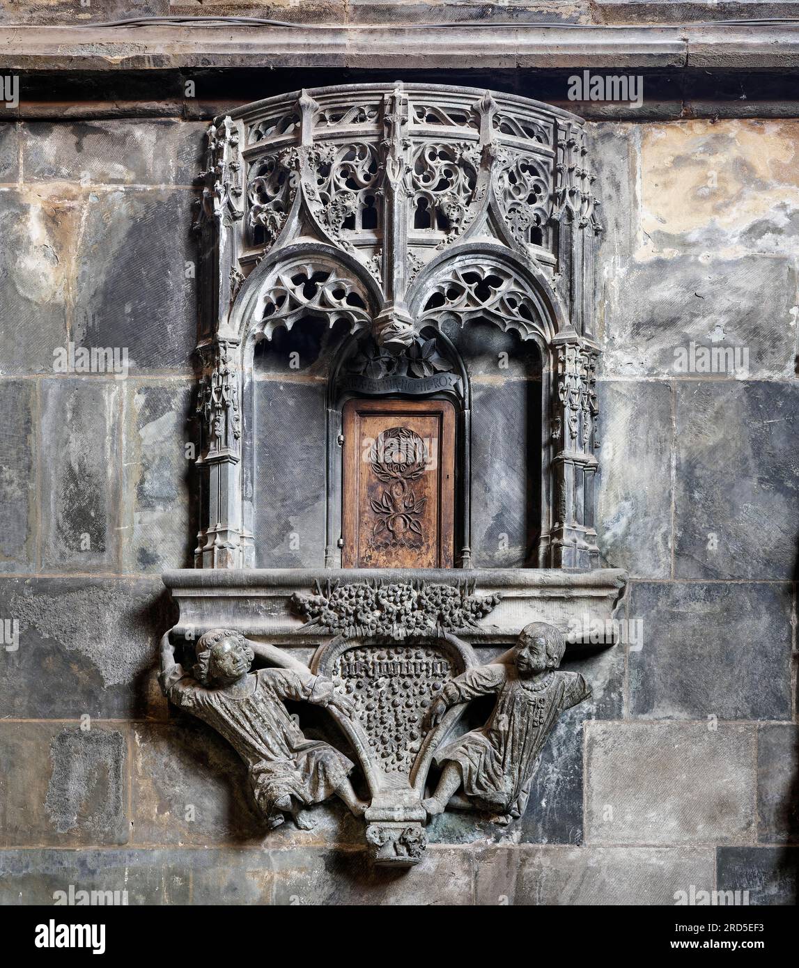 Tabernacle in French Flamboyant Gothic, French Late Gothic, San ...