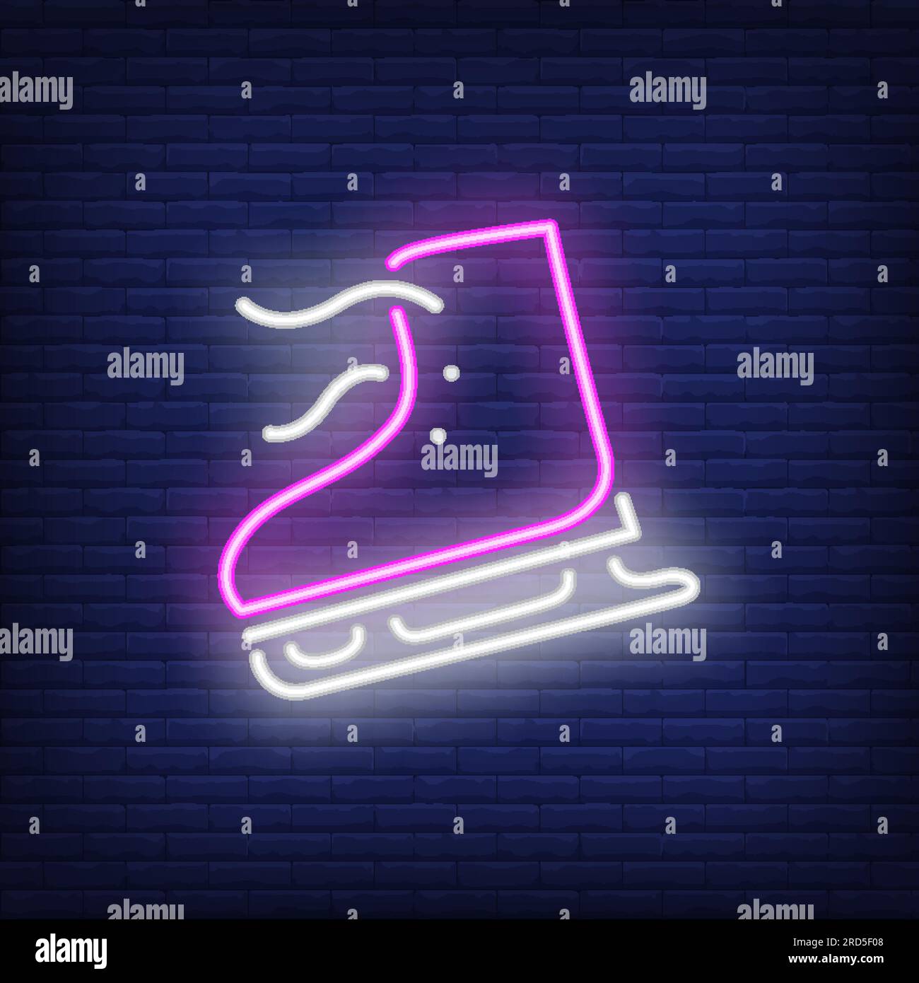 Neon ice skates hi-res stock photography and images - Alamy