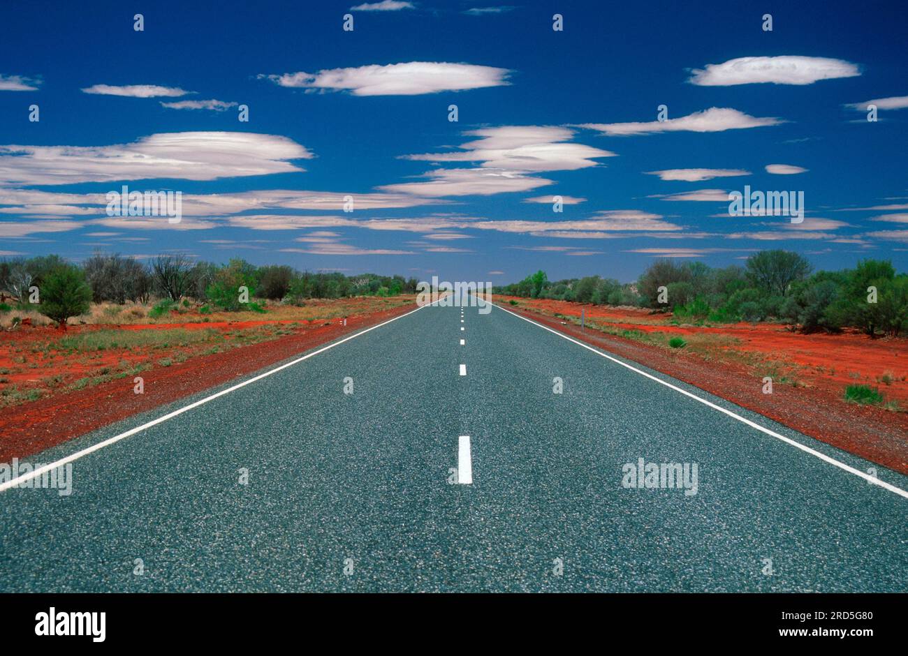 Stuart highway australia alice springs hi-res stock photography and ...