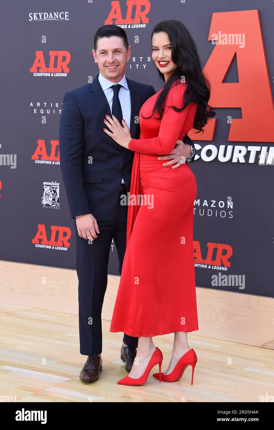 March 27, 2023, Los Angeles, California, USA: Adriana Lima and Andre ...