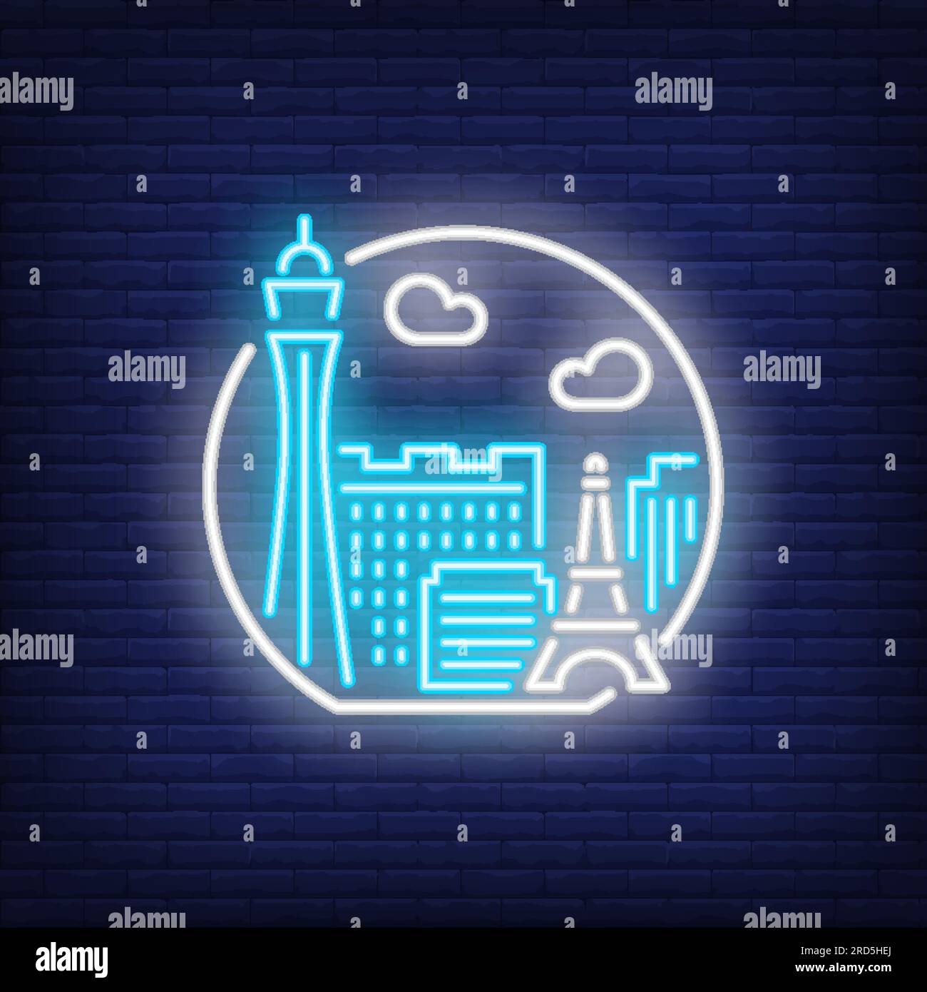 Paris neon sign Stock Vector Image & Art - Alamy