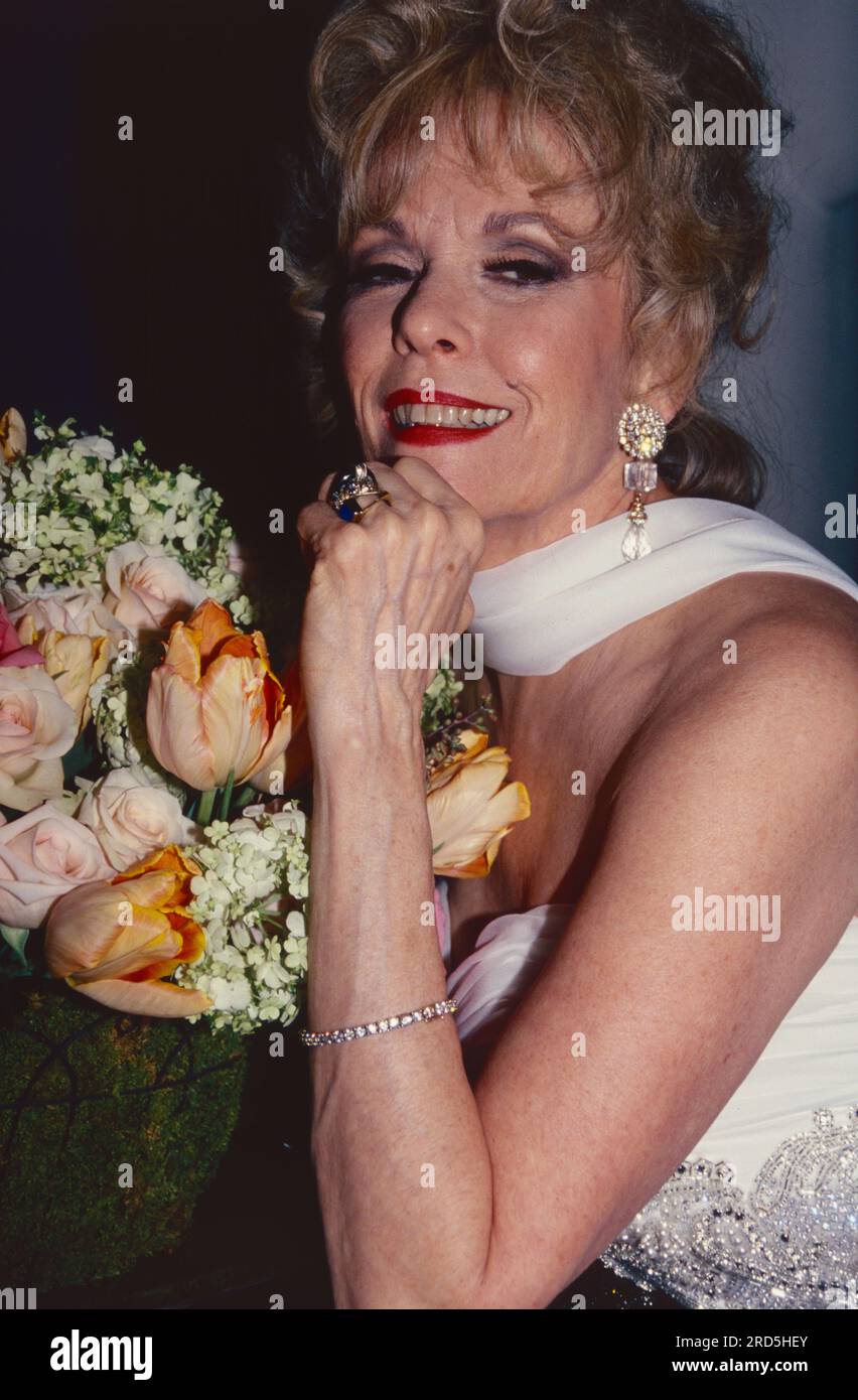 Eileen Fulton at the opening night of her cabaret act, Old Lost Loves ...