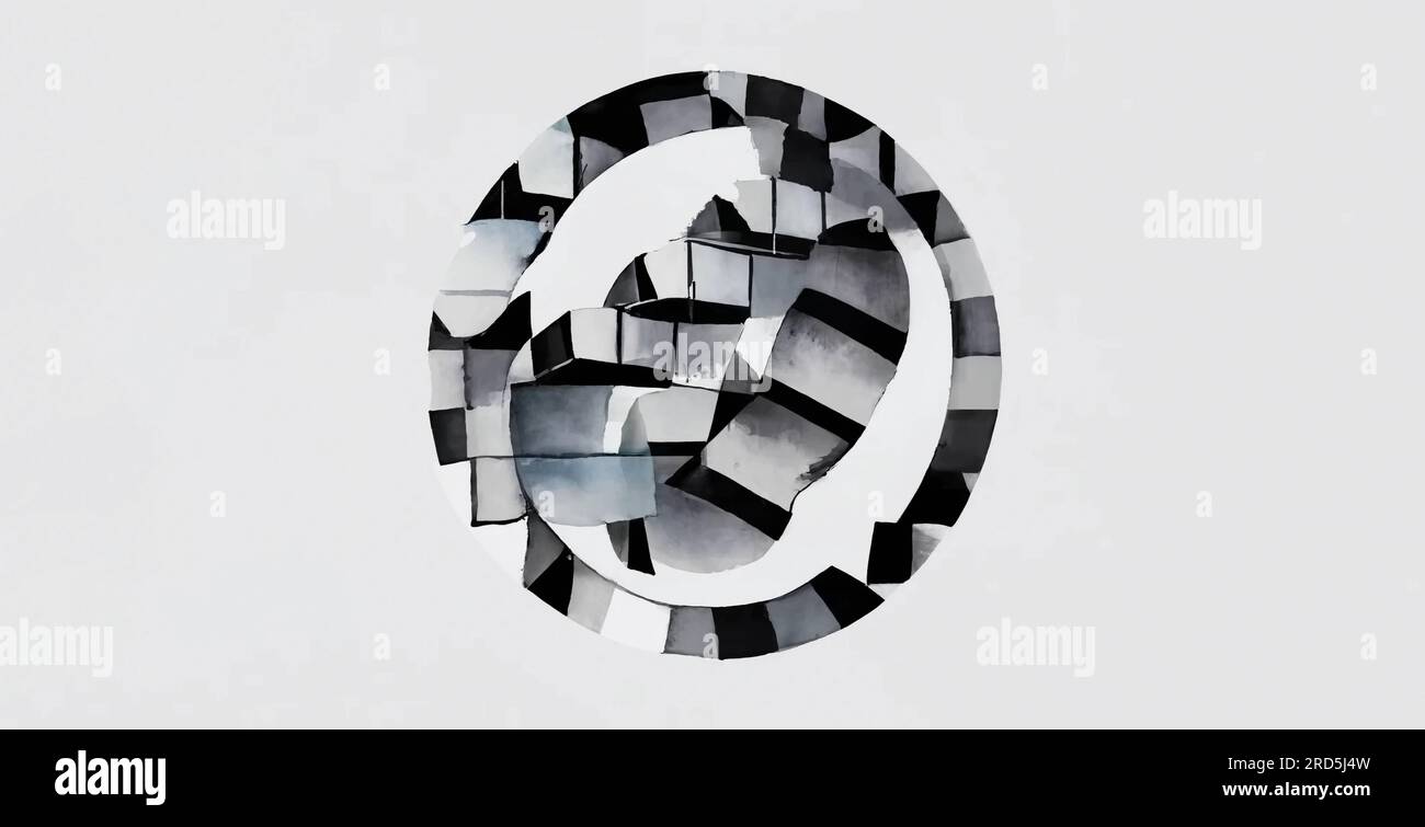 Triangle Logo Abstract Infinite impossible loop vector design template ... Triangle Logo Abstract Infinite impossible loop vector design template ...