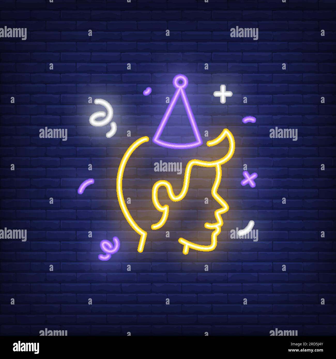 Guest at christmas party Stock Vector Images - Alamy