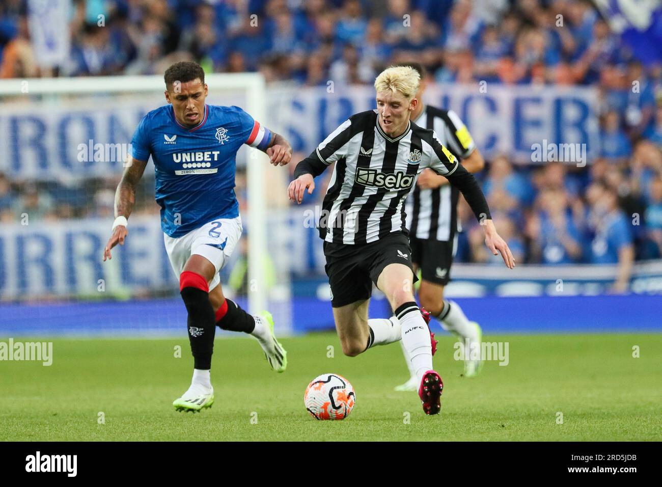 Glasgow, UK. 18th May, 2023. A testimonial match between Rangers and ...