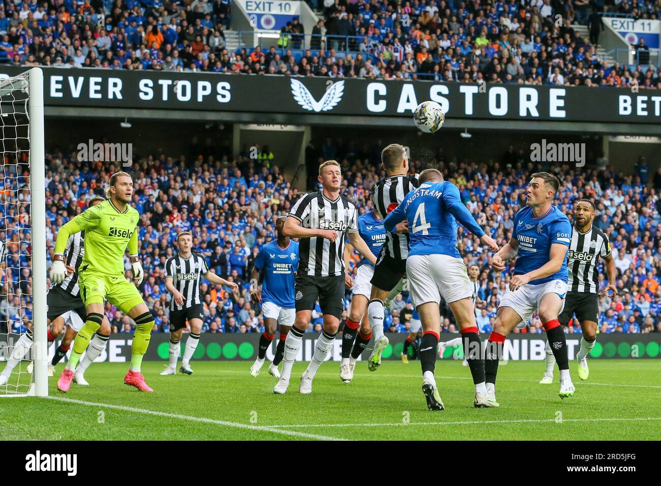 Glasgow, UK. 18th May, 2023. A testimonial match between Rangers and ...