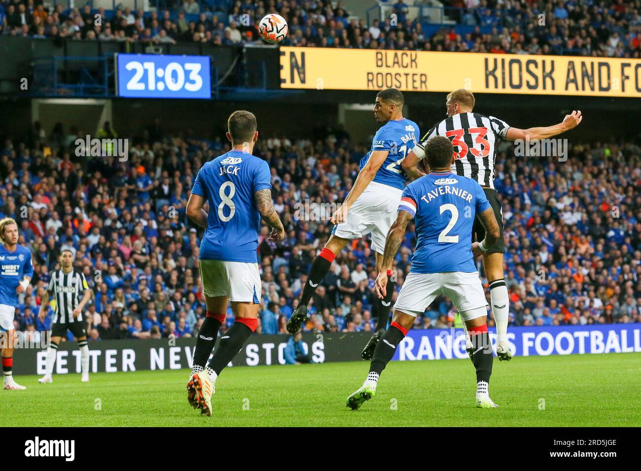 Glasgow, UK. 18th May, 2023. A testimonial match between Rangers and ...
