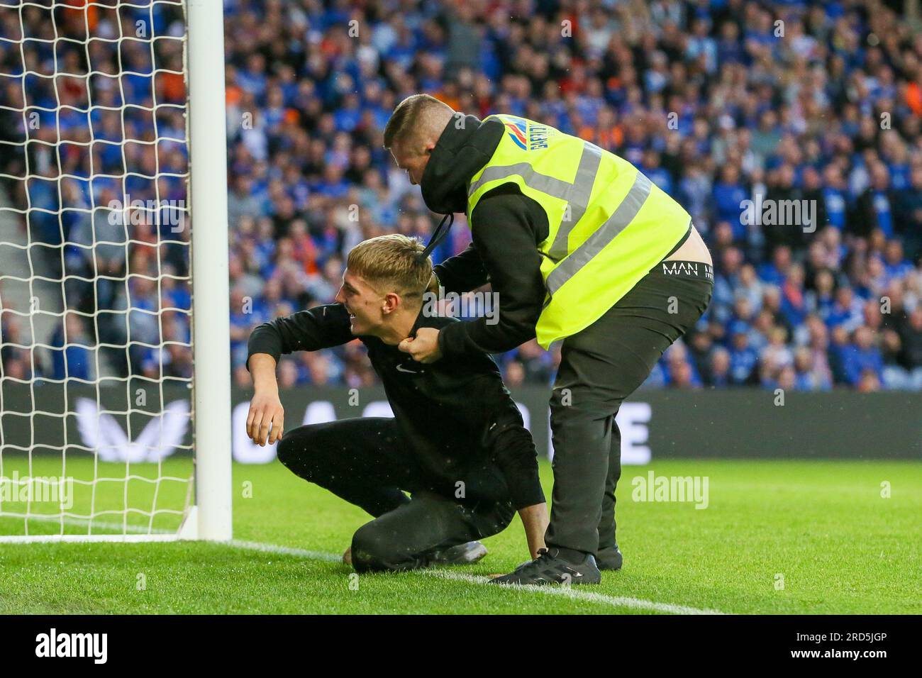 Glasgow, UK. 18th May, 2023. A testimonial match between Rangers and ...