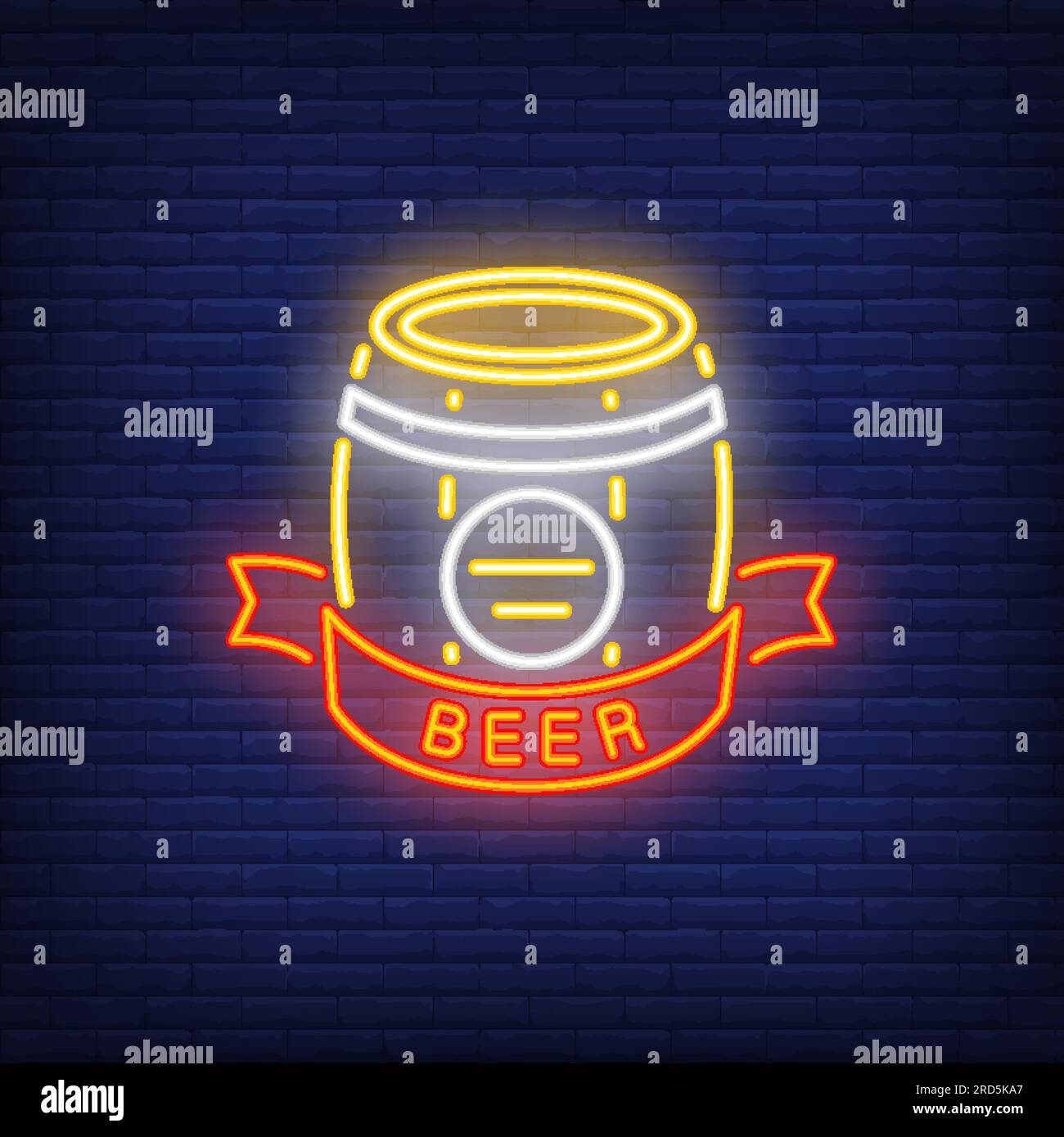 Premium beer neon sign Stock Vector Image & Art - Alamy